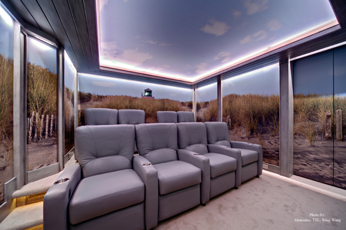 New Jersey Shore Home Theater